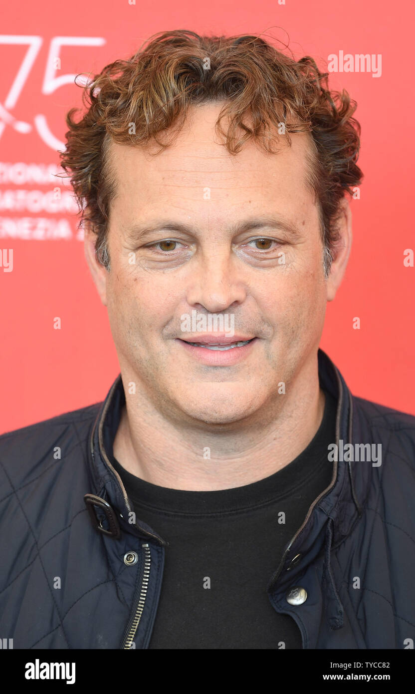 American actor Vince Vaughn attends a photo call for Dragged Across ...