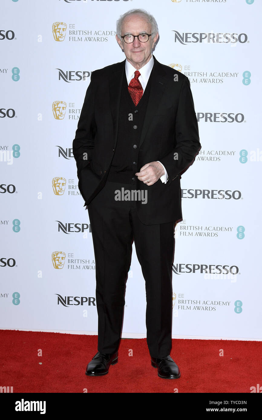 Welsh actor Jonathan Pryce attends the Nespresso British Academy Film ...