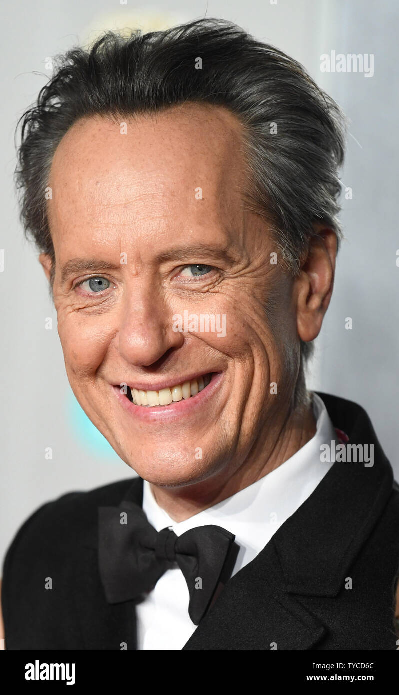 British actor Richard E. Grant attends the red carpet arrivals at the ...