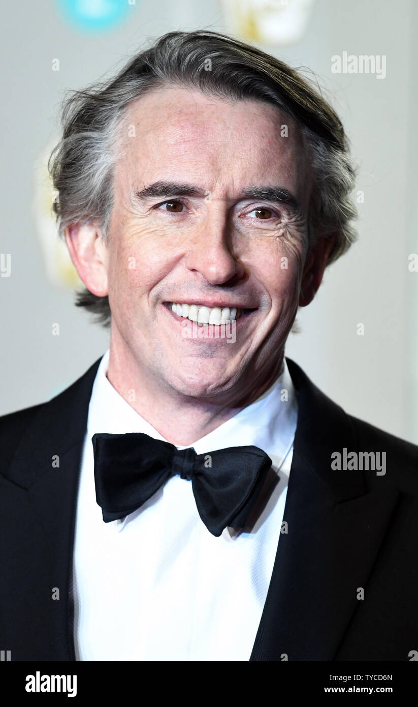 British actor Steve Coogan attends the red carpet arrivals at the ...
