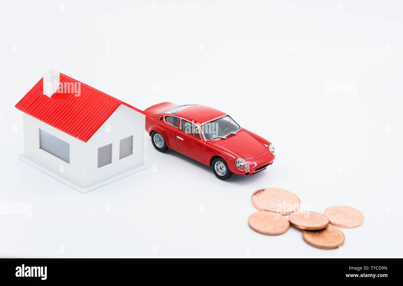 Car loan concept picture Stock Photo - Alamy
