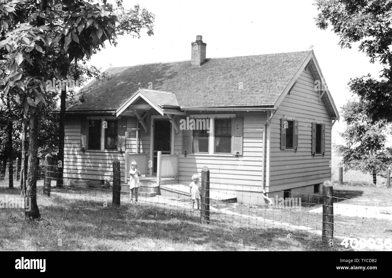Photograph of High Knob Lookout Residence; Scope and content: Original ...
