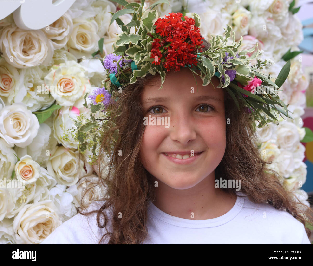 Slavic summer solstice festival hi-res stock photography and images - Alamy
