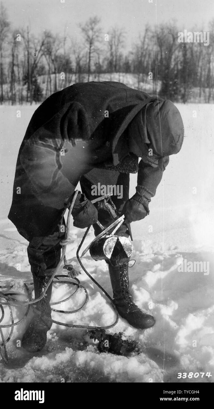 Photograph of Lake Survey; Scope and content: Original caption: Lake ...