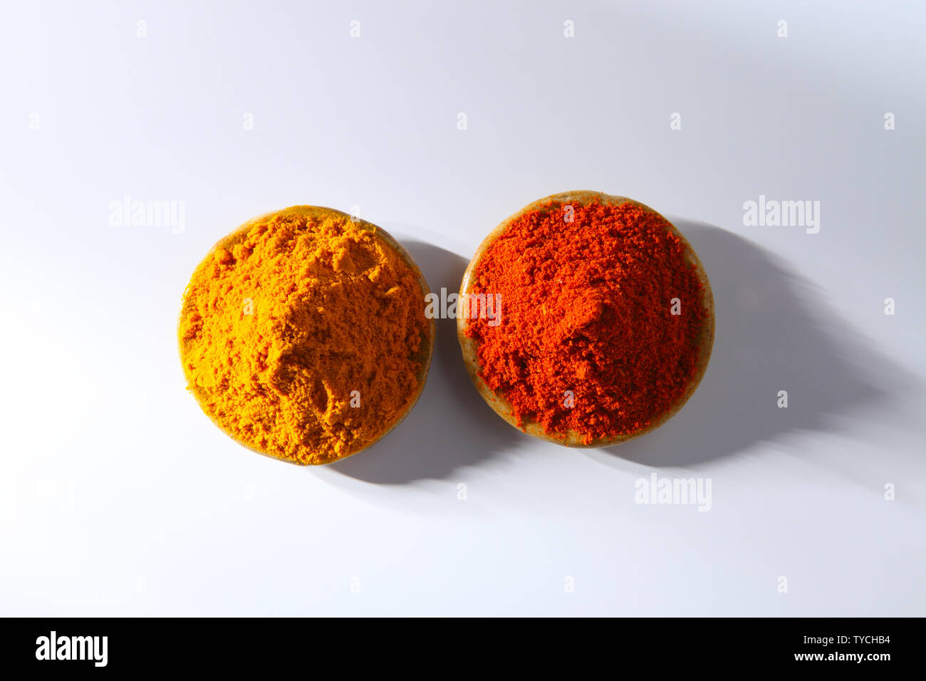 Chili powder full angle close up view hi-res stock photography and ...