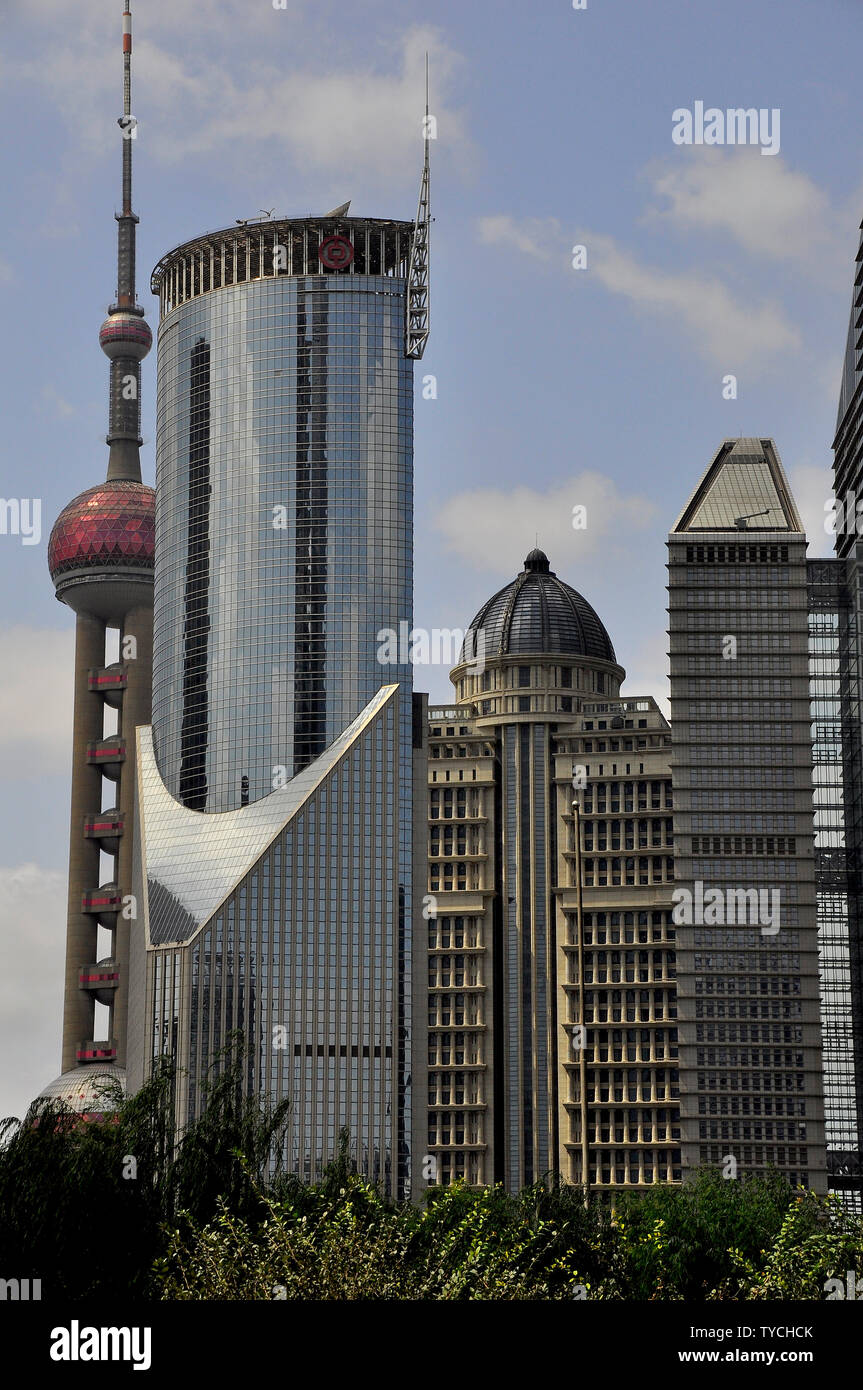 Downtown Pudong Shanghai China Stock Photo - Alamy