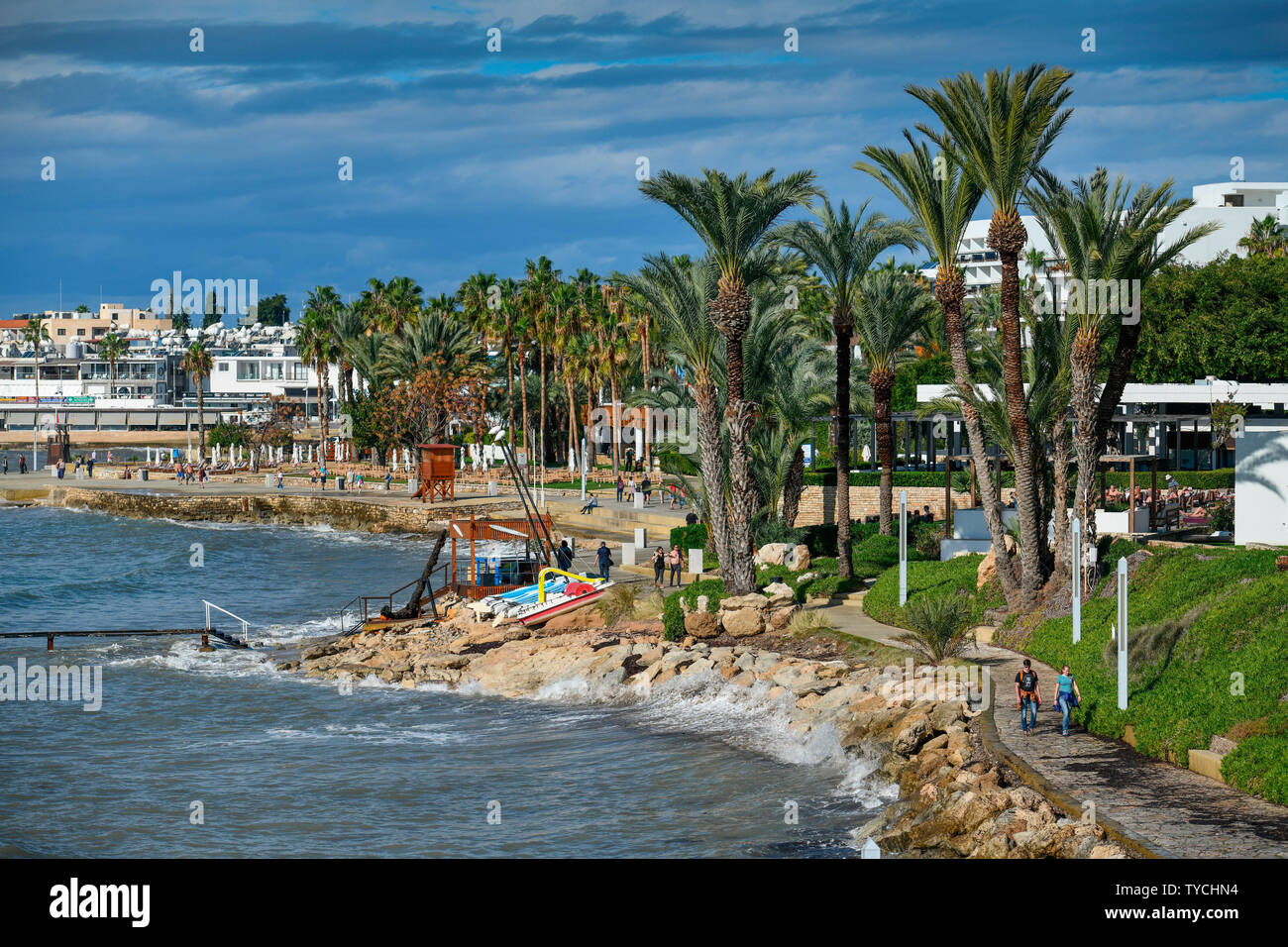 Cyprus promenade hi-res stock photography and images - Alamy