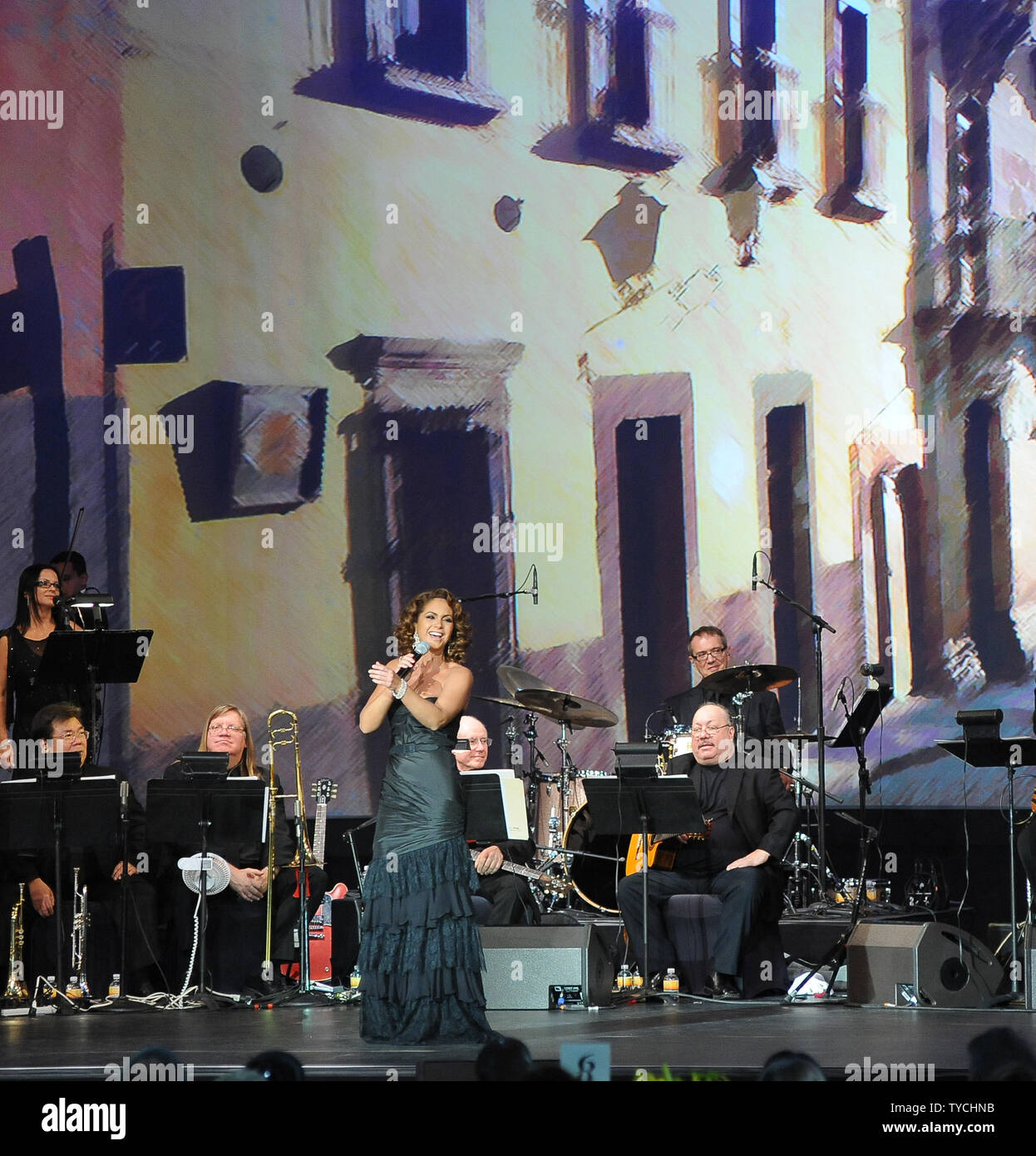 Lucero performs during the Latin Grammy Person of the Year Awards at ...