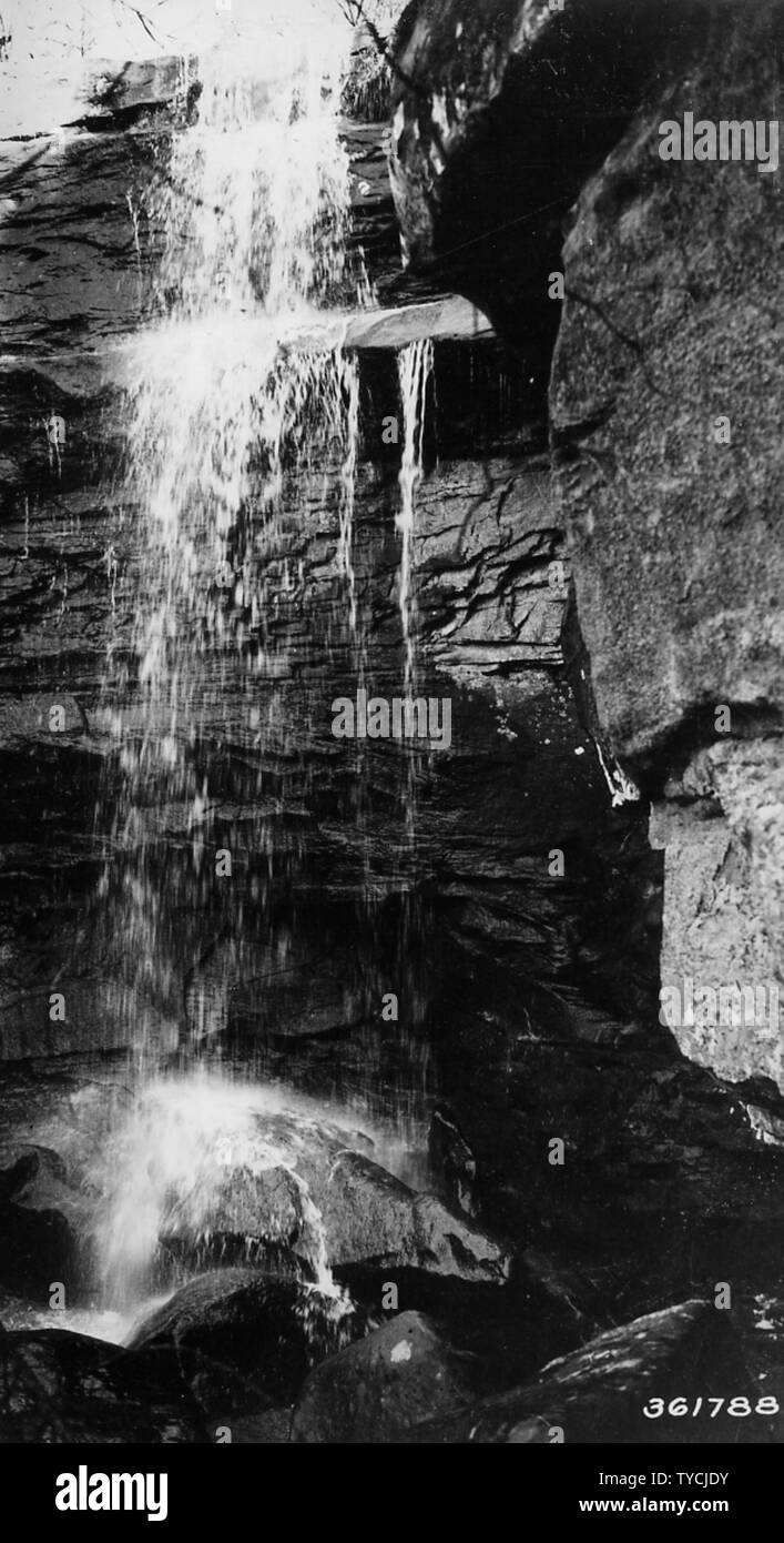 Photograph of Lower Burden Falls; Scope and content: Original caption ...