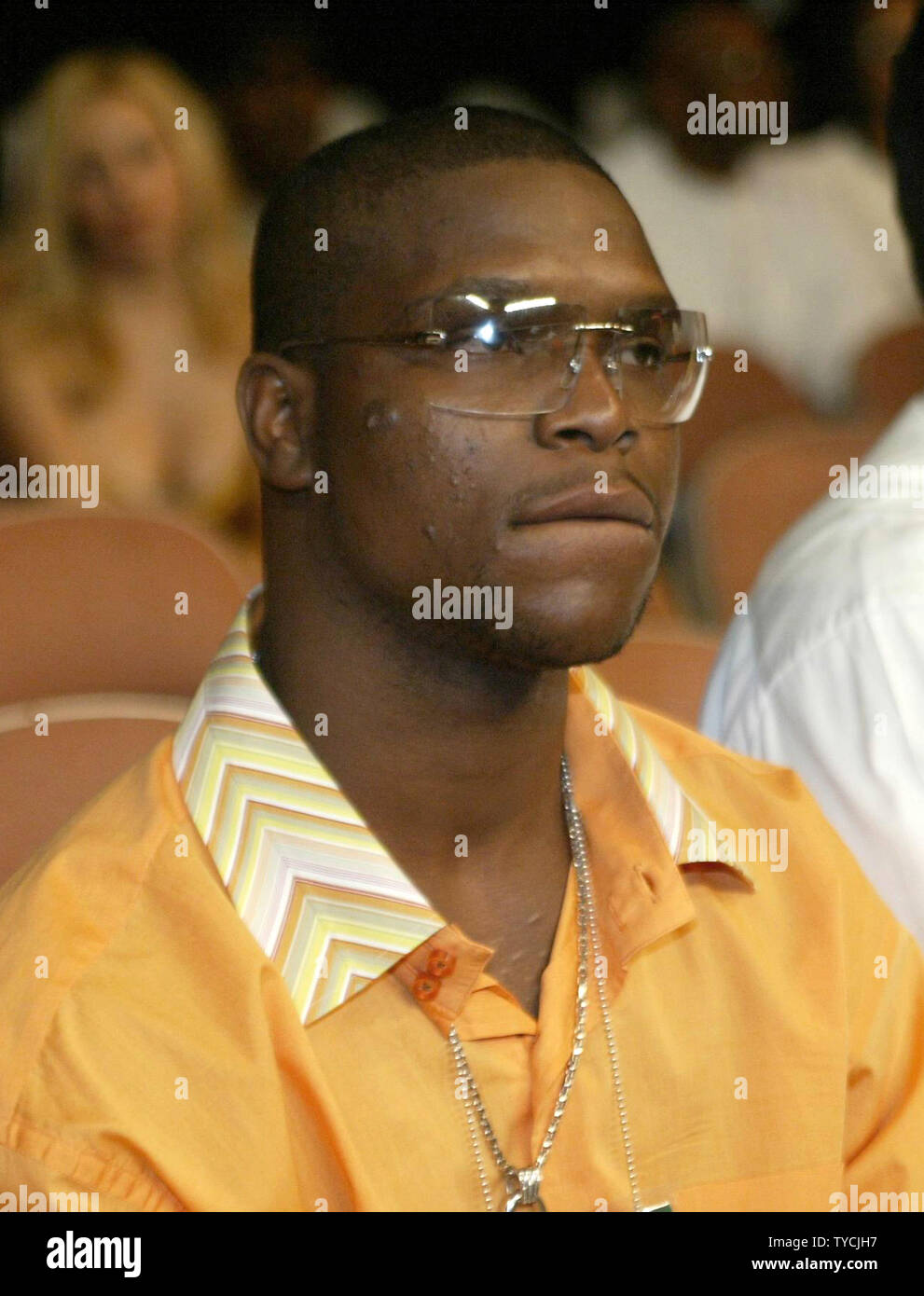 Undisputed Welterweight Champion Cory Spinks at the Jones-Tarver Light ...