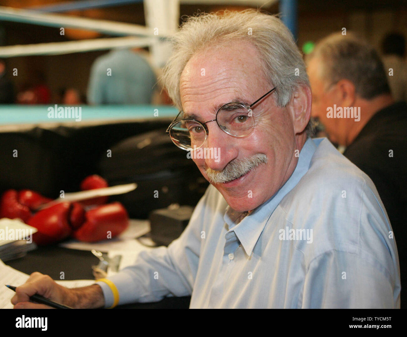 Mark Rattner, executive director of the Nevada State Boxing Commission ...