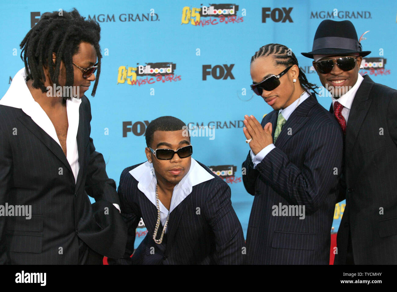 Singing group Pretty Rick arrives at the 2005 Billboard Music Awards ...