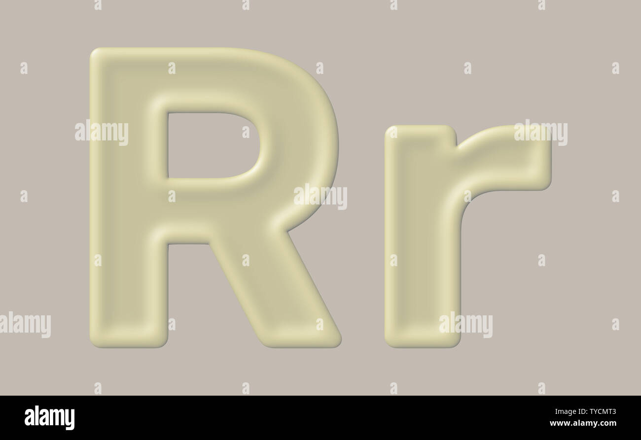 Letter R Lowercase High Resolution Stock Photography and Images - Alamy