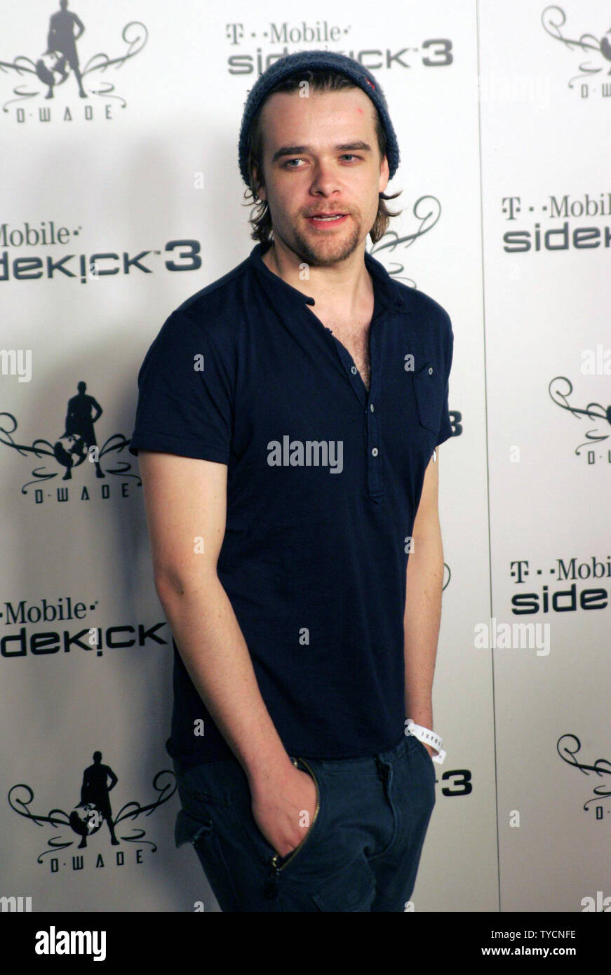 Actor Nick Stahl appears at T-Mobile's unveiling of their new D-Wade ...
