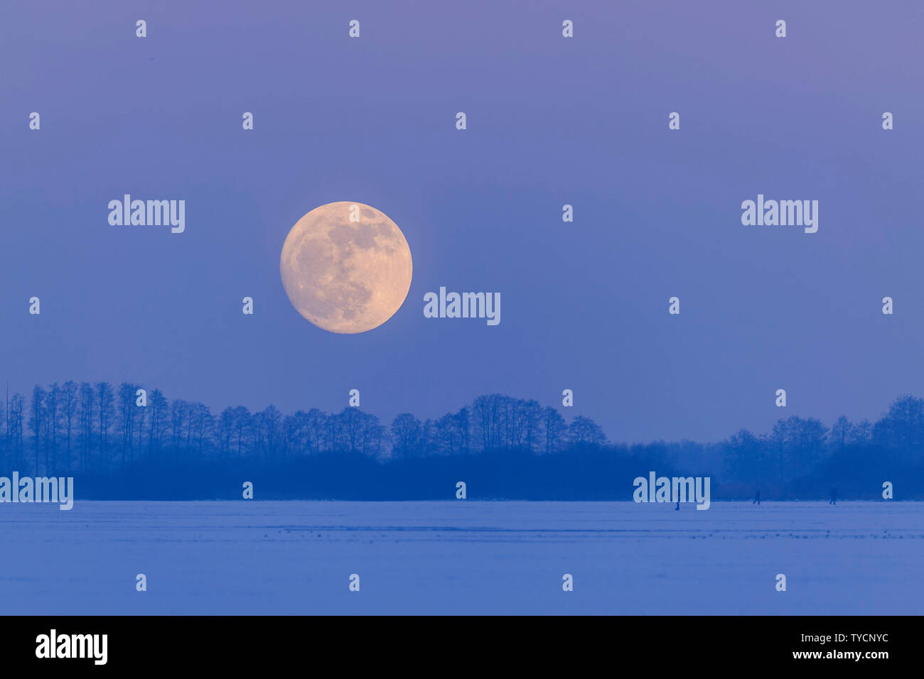 Moon moonrise hi-res stock photography and images - Alamy