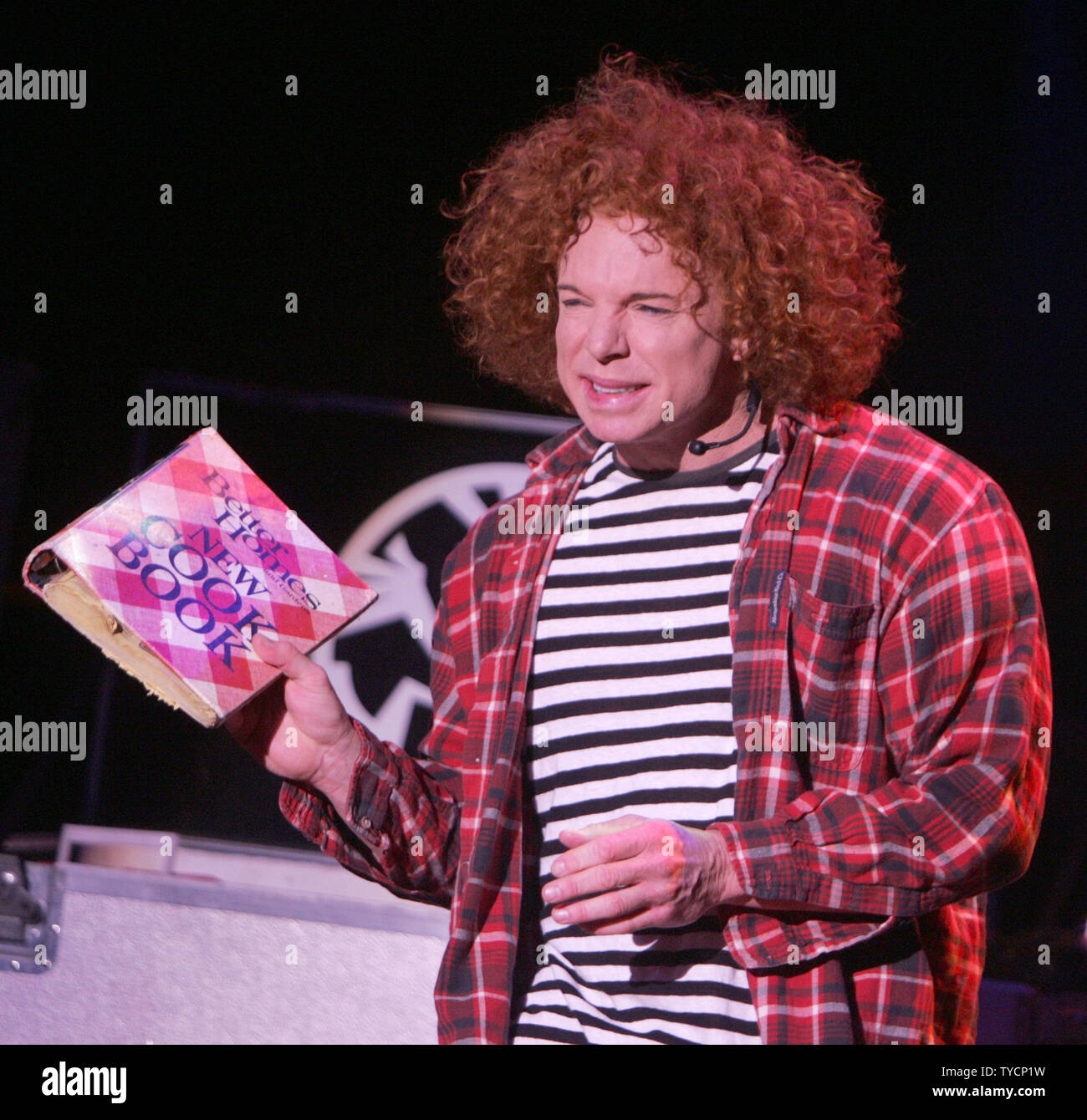 Carrot Top appears at the Luxor Resort and Casino in Las Vegas on March ...
