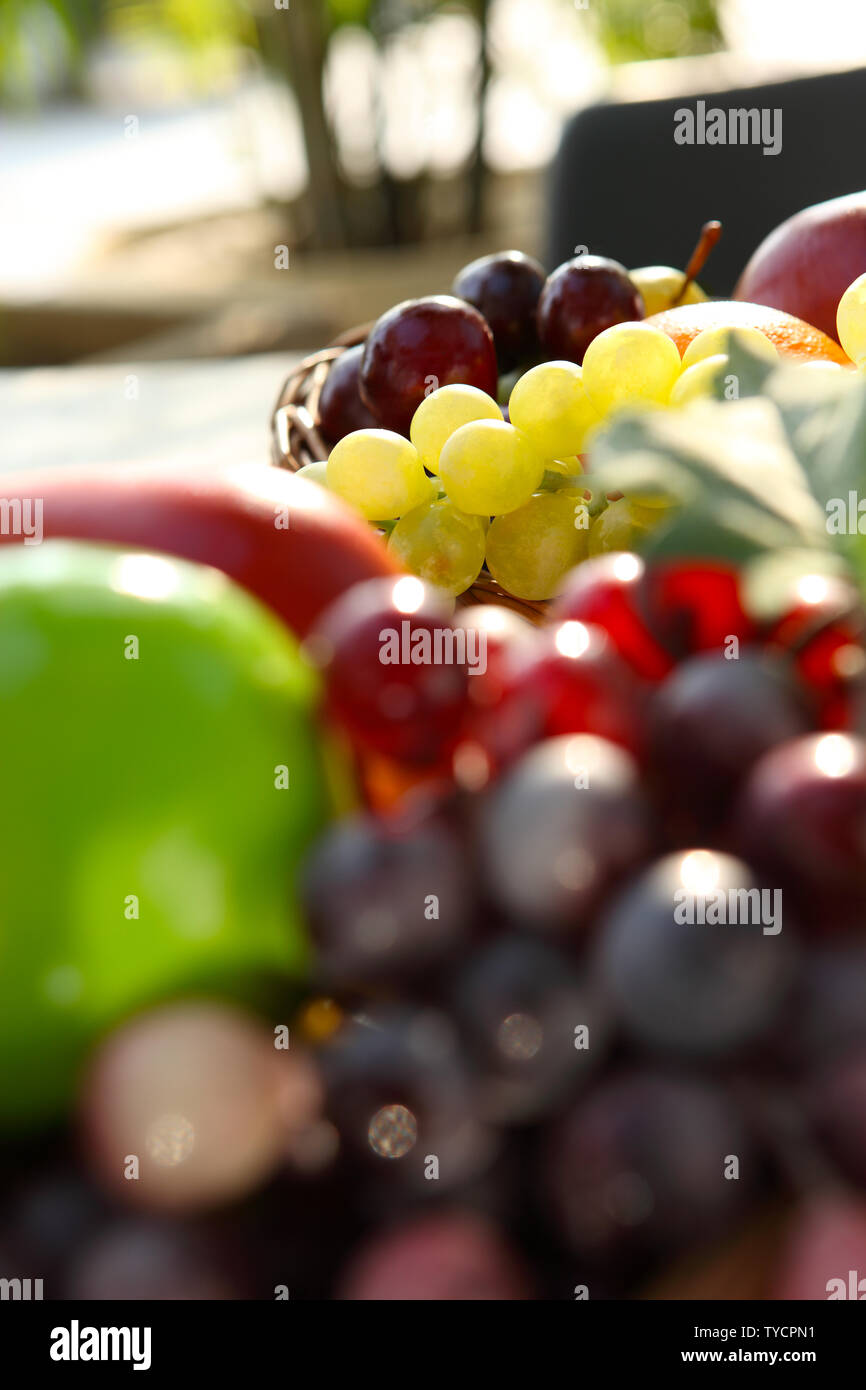 Close up of fruits Stock Photo - Alamy