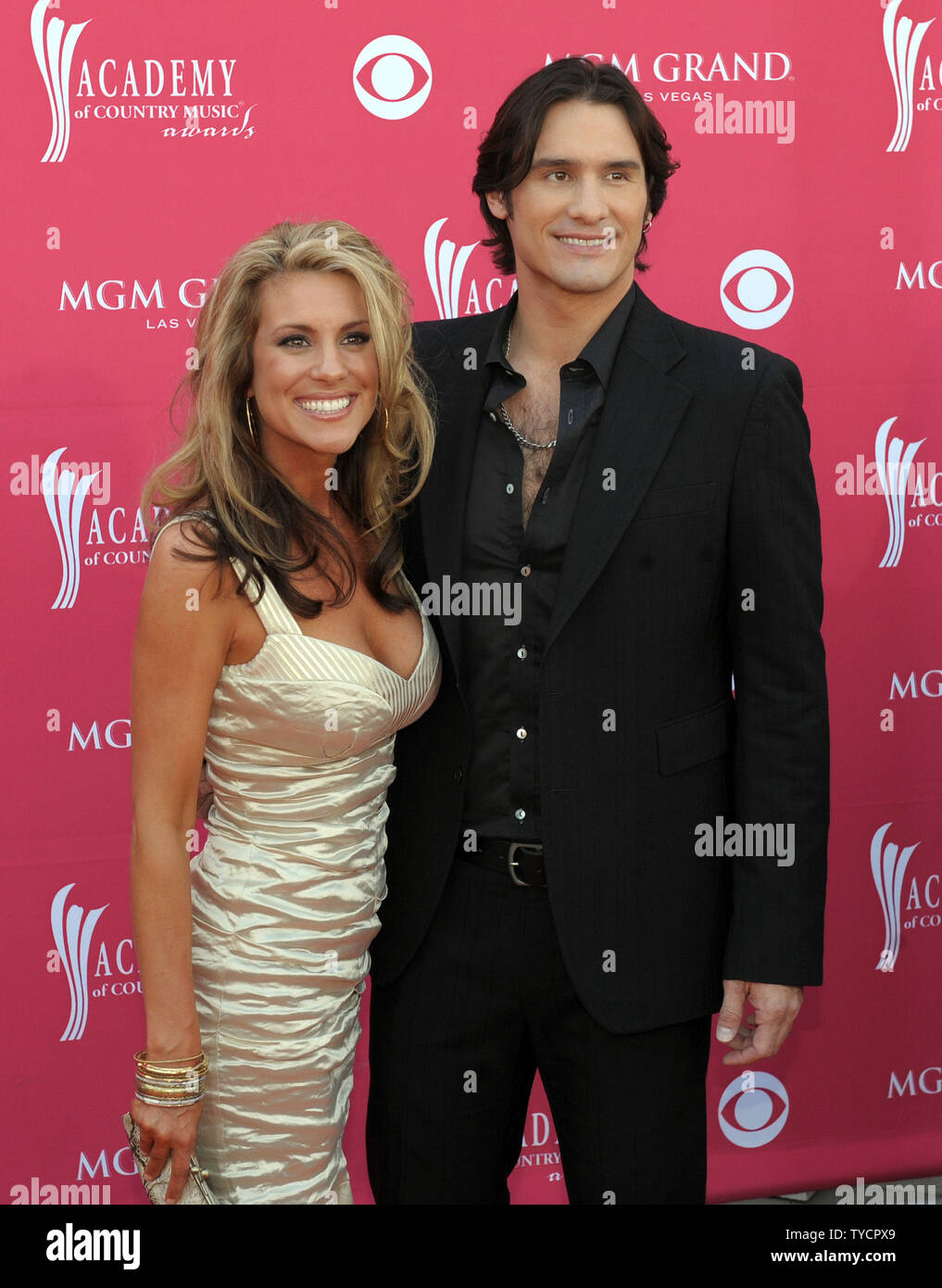Roy and Heather Nichols arrive for the 43rd Academy of Country Music ...