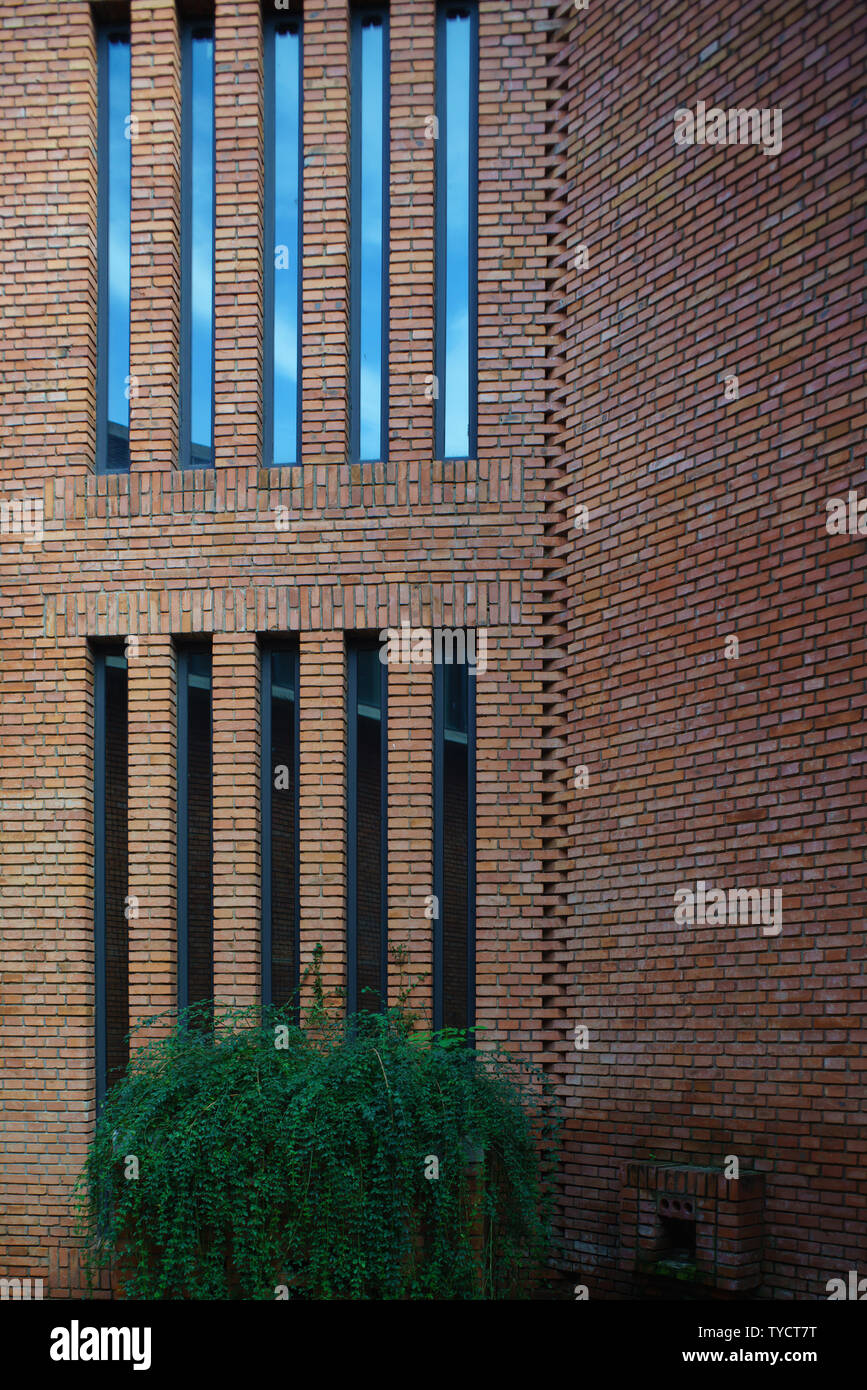 Beijing Red Brick Art Gallery Stock Photo - Alamy