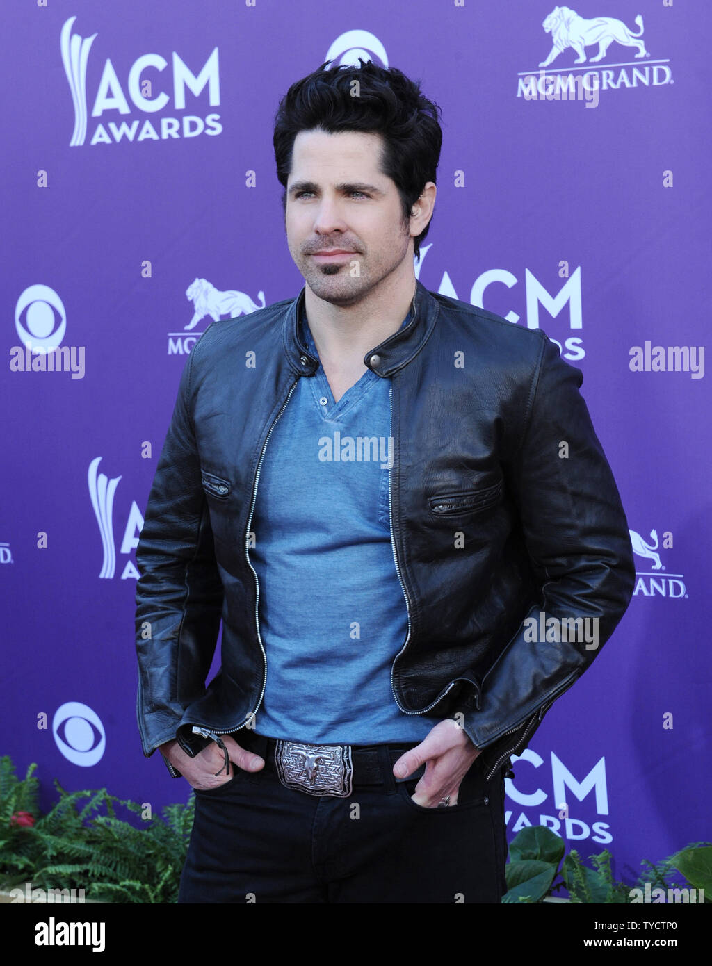 Musician JT Hodges arrives at the 47th annual Academy of Country Music ...