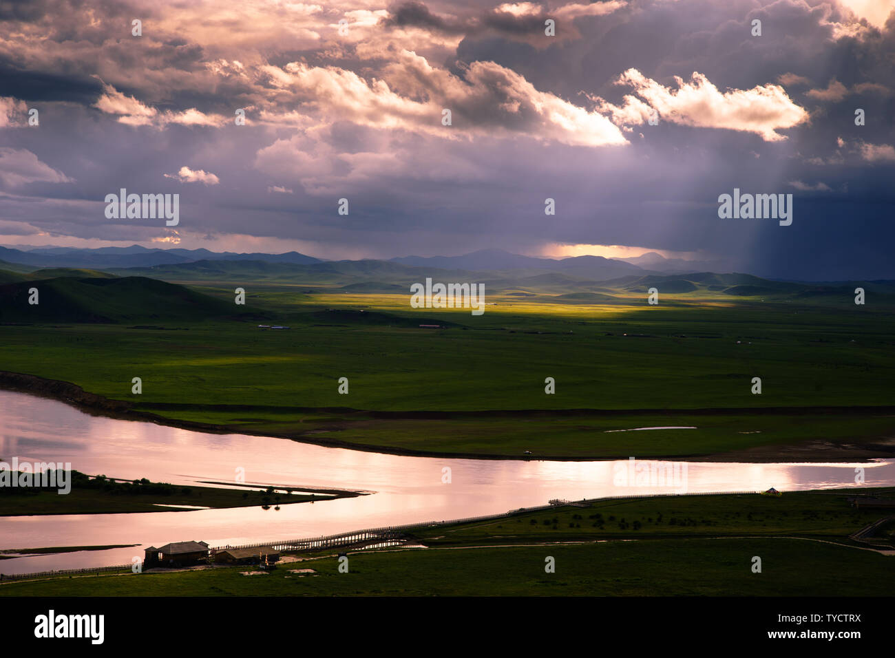 Jiuqu river hi-res stock photography and images - Alamy