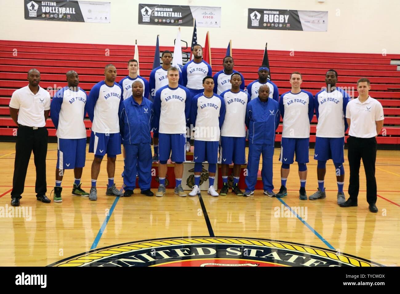 U.S. All-Air Force Men's Basketball Team. The 2016 Armed Forces Men's ...