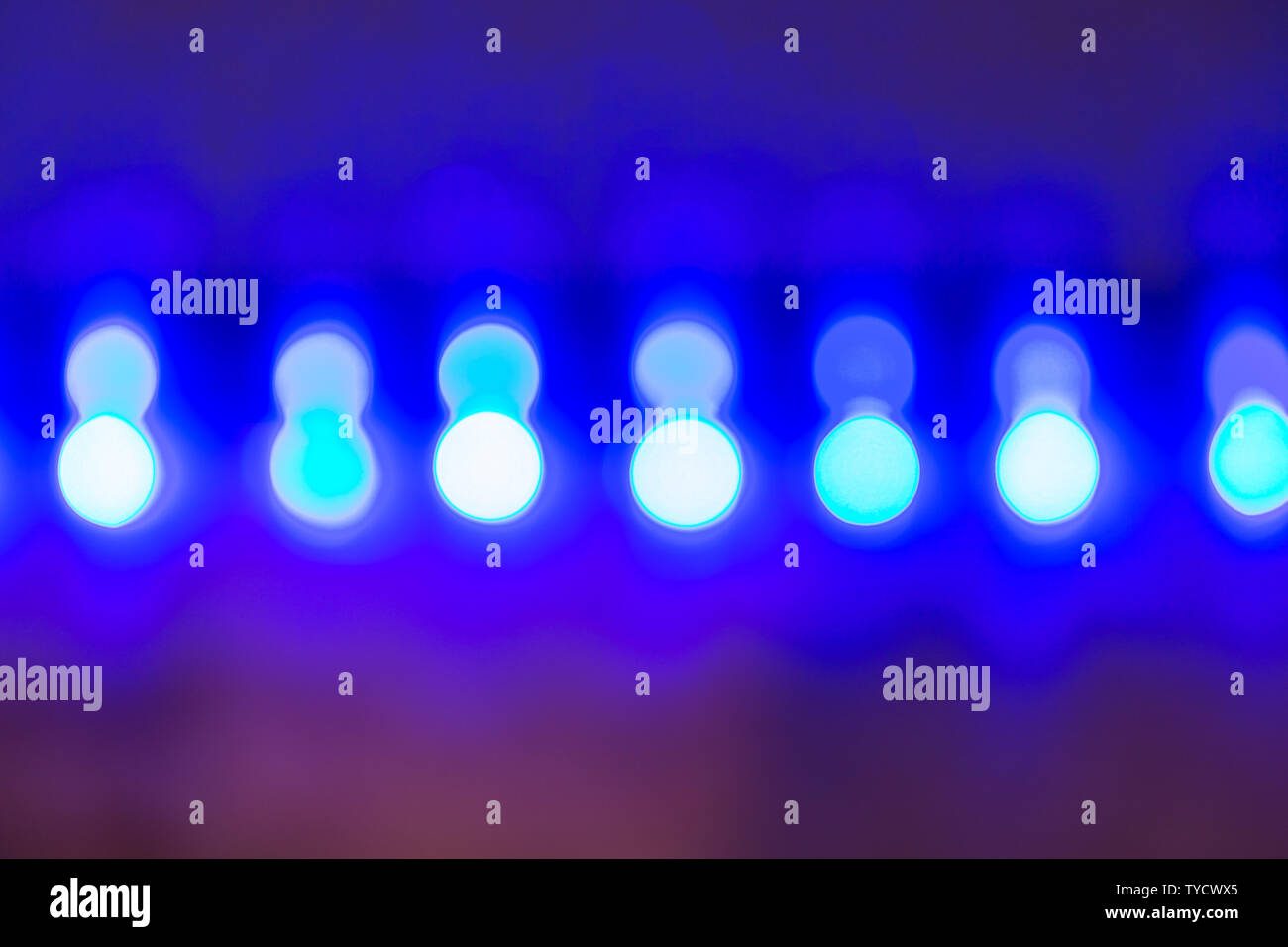 LED light in line, bokeh background blur style Stock Photo - Alamy