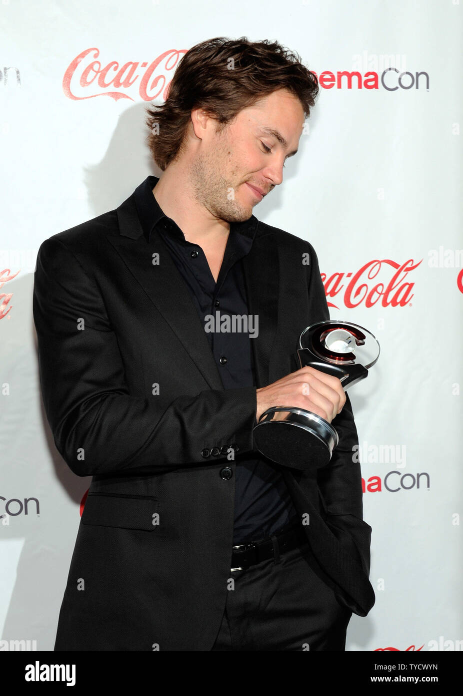 Actor Taylor Kitsch, recipient of the Male Star of Tomorrow Award ...
