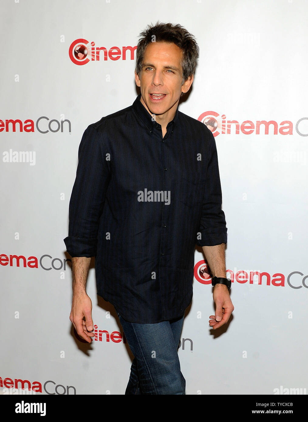 Actor Ben Stiller arrives at a 20th Century Fox presentation to promote ...