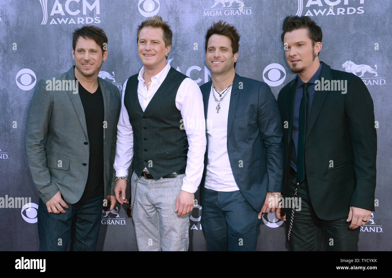 Musical group Parmalee attends the 49th annual Academy of Country Music ...