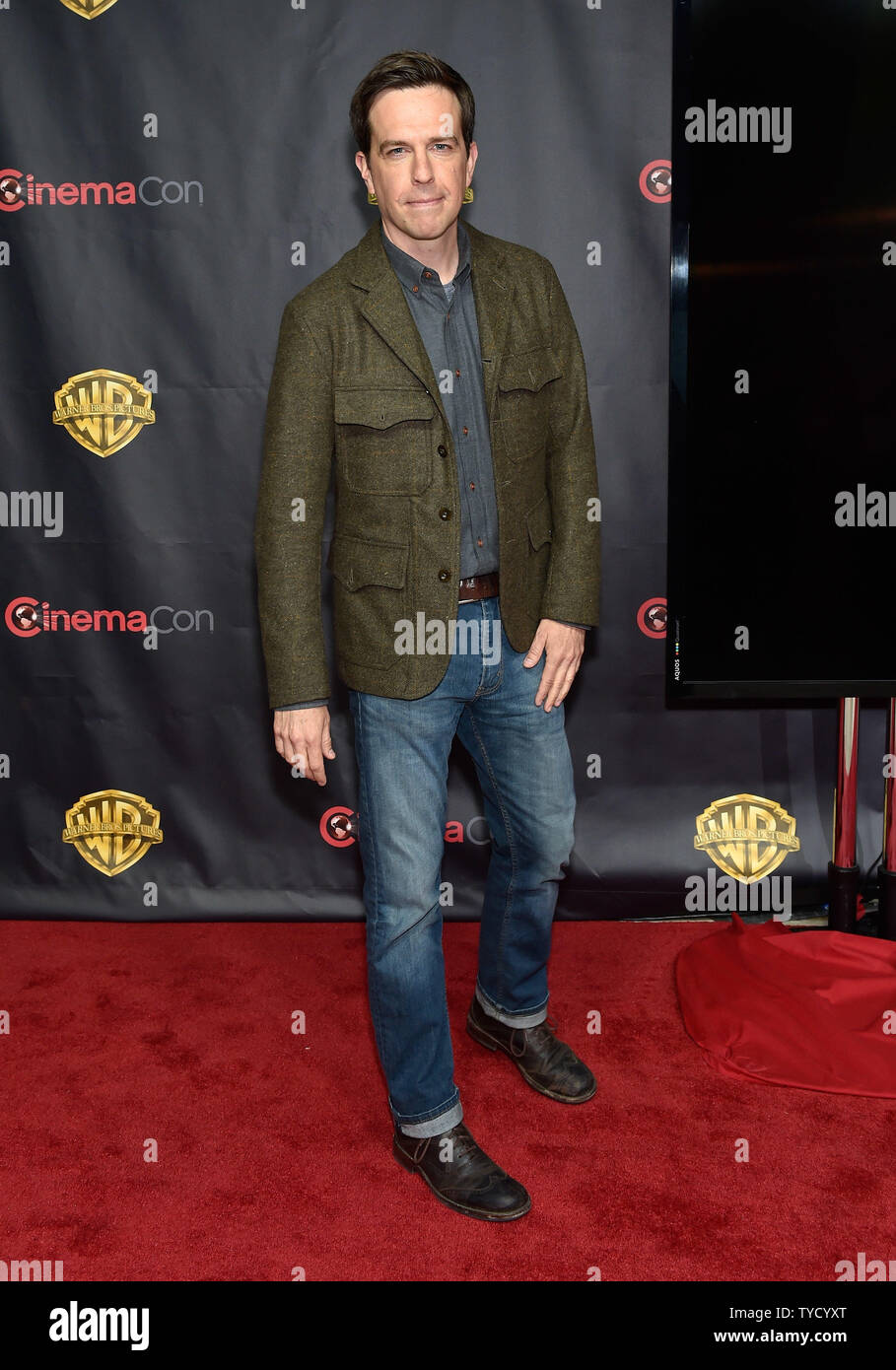 Actor Ed Helms attends Warner Bros. Pictures' The Big Picture, an ...