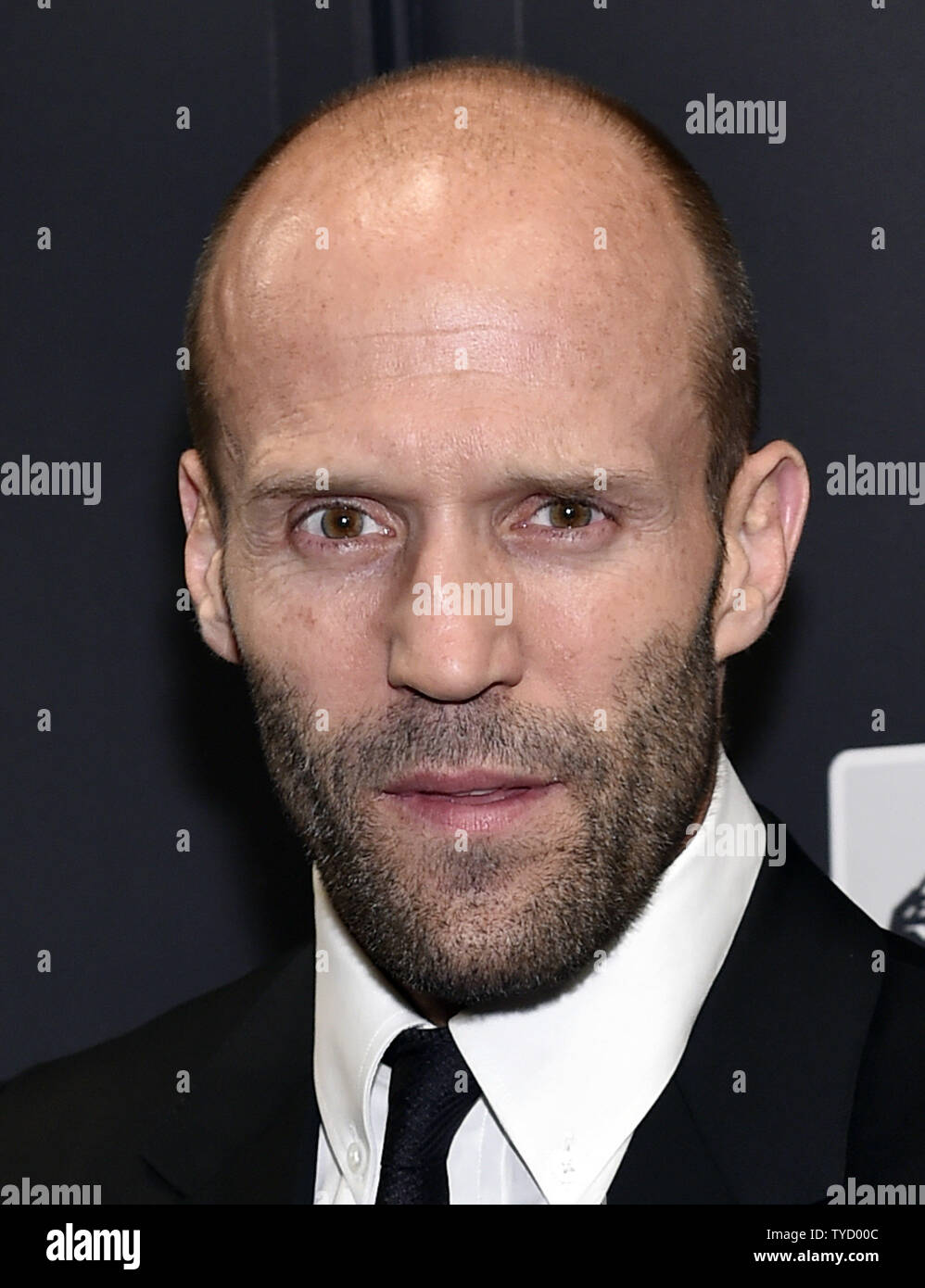 Actor Jason Statham attends the Pioneer of the Year dinner at Caesars ...