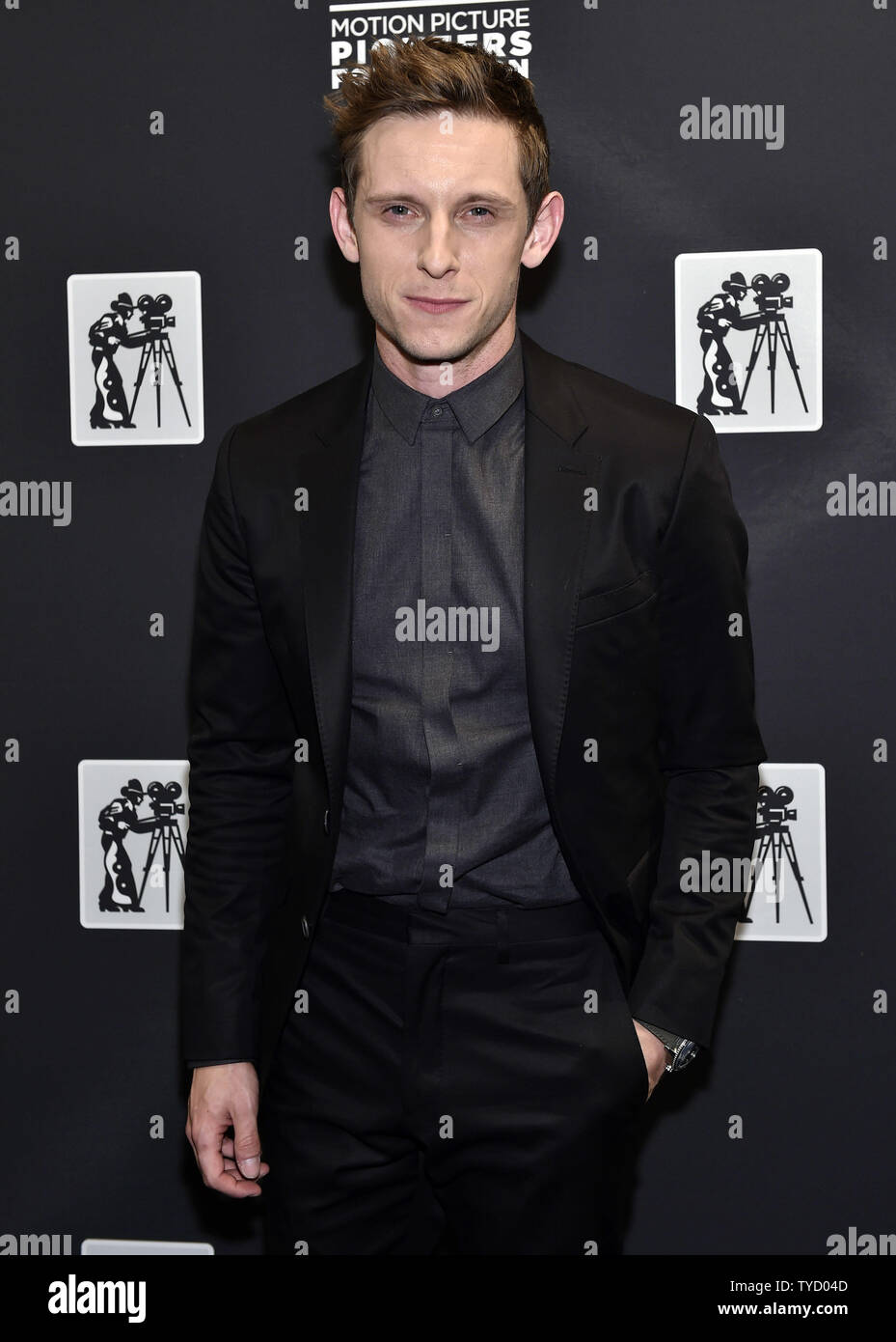 Actor Jamie Bell attends the Pioneer of the Year dinner at Caesars ...