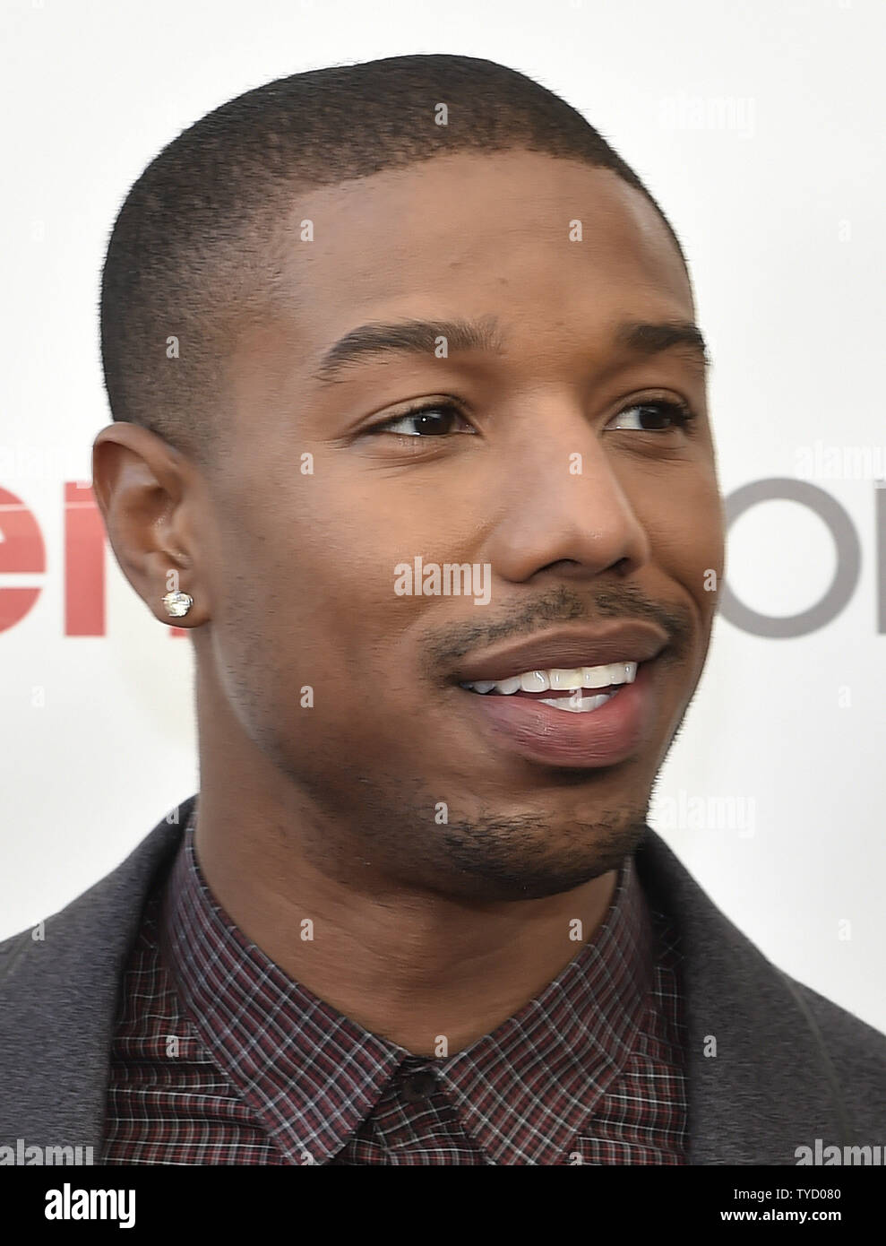 Actor Michael B. Jordan attends the 20th Century Fox preview at Caesars ...