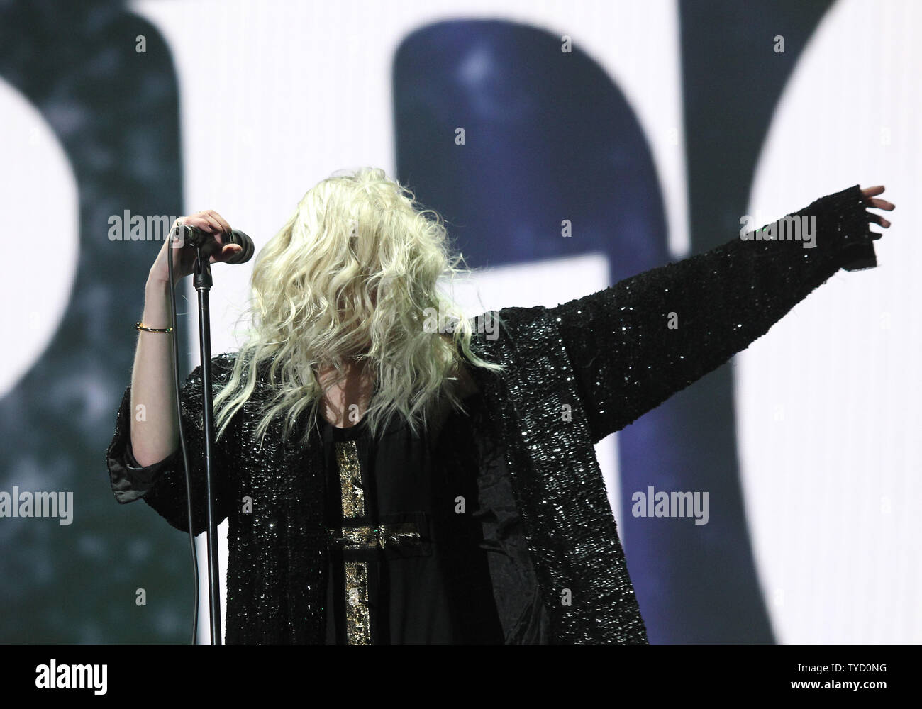 American rock band The Pretty Reckless performs during the 30th bi ...