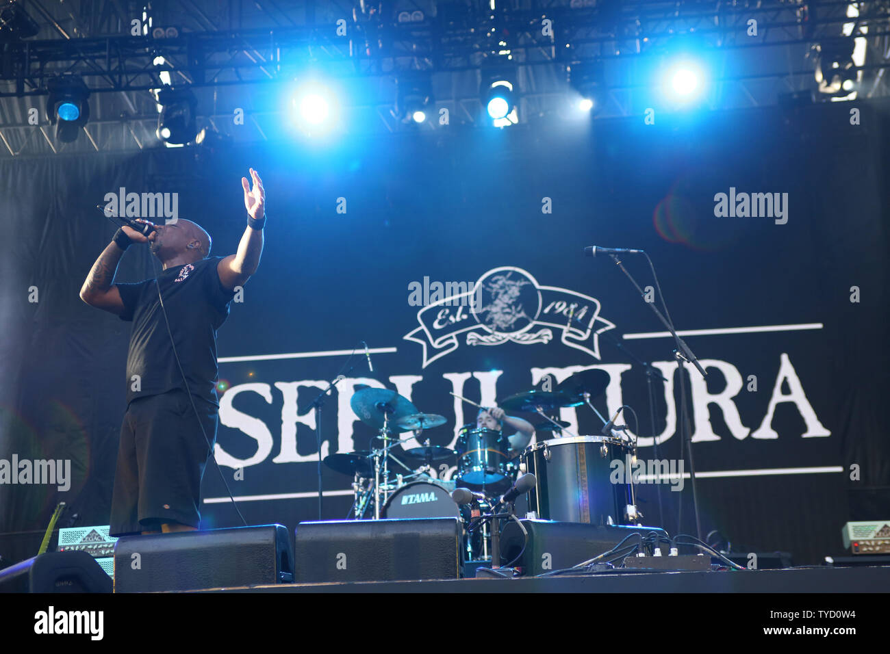 Brazilian heavy metal band Sepultura performs during the 30th bi-annual ...