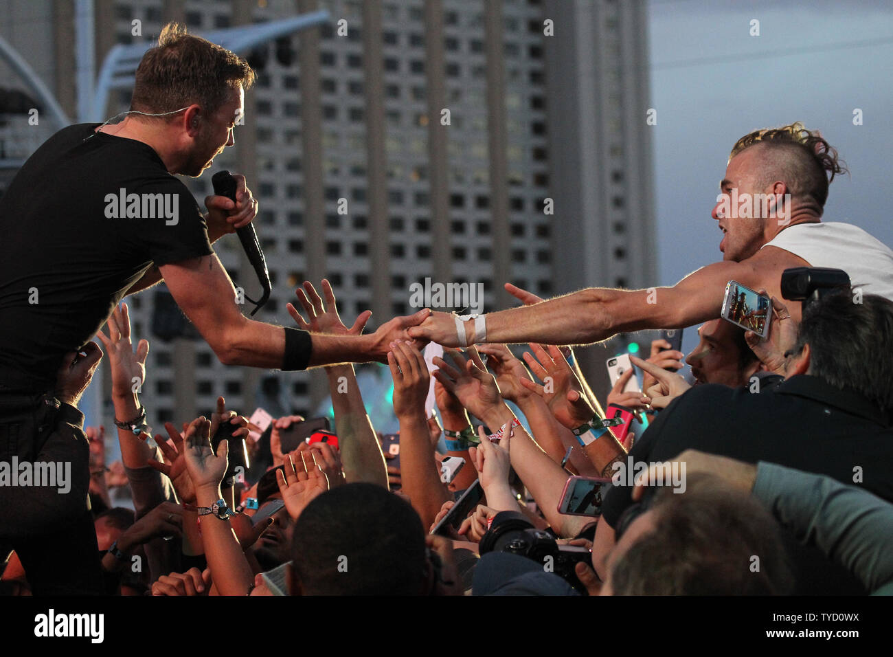 American rock band Rise Against performs during the 30th bi-annual Rock ...