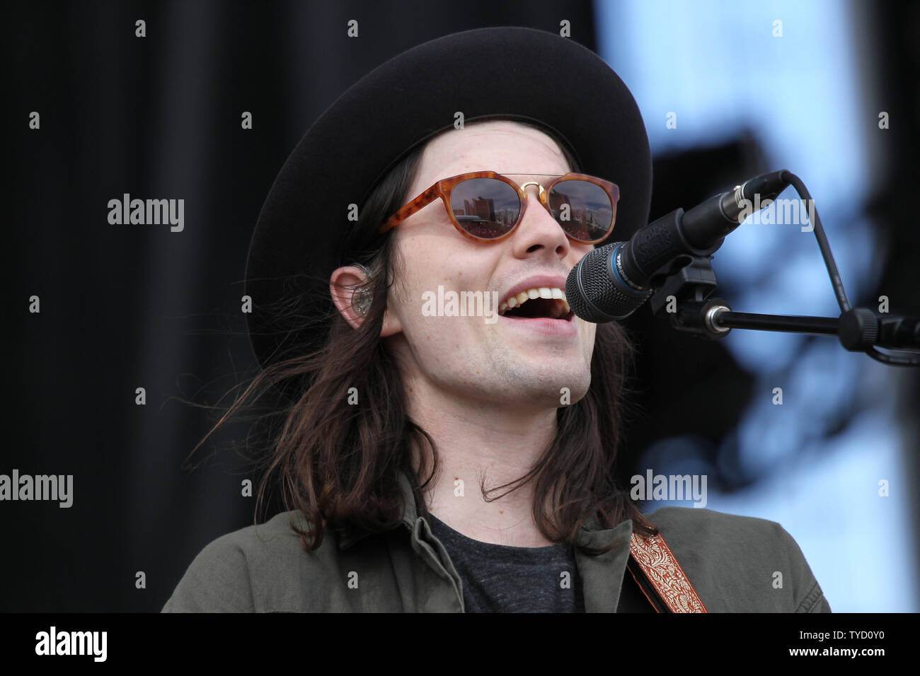 British singer James Bay performs during the 30th bi-annual Rock in Rio ...