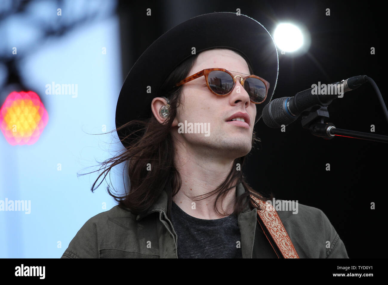 British singer James Bay performs during the 30th bi-annual Rock in Rio ...