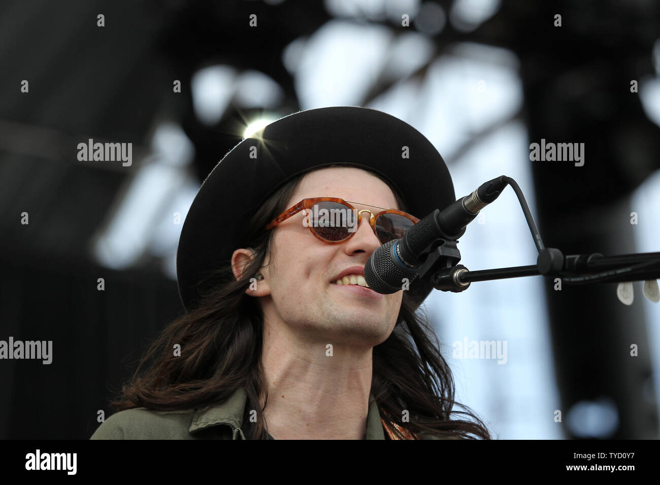 British singer James Bay performs during the 30th bi-annual Rock in Rio ...