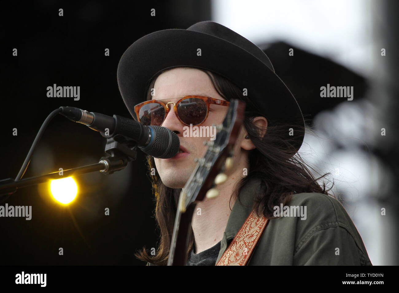 British singer James Bay performs during the 30th bi-annual Rock in Rio ...