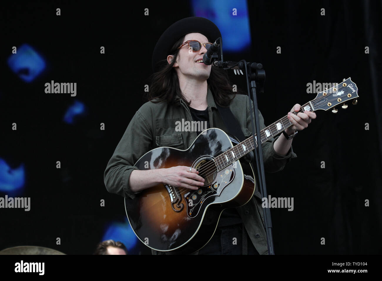 British singer James Bay performs during the 30th bi-annual Rock in Rio ...