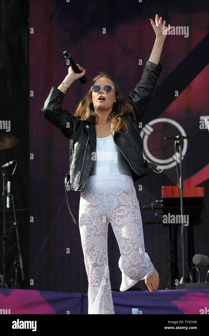 Swedish singer and songwriter Tove Lo performs during the 30th bi ...