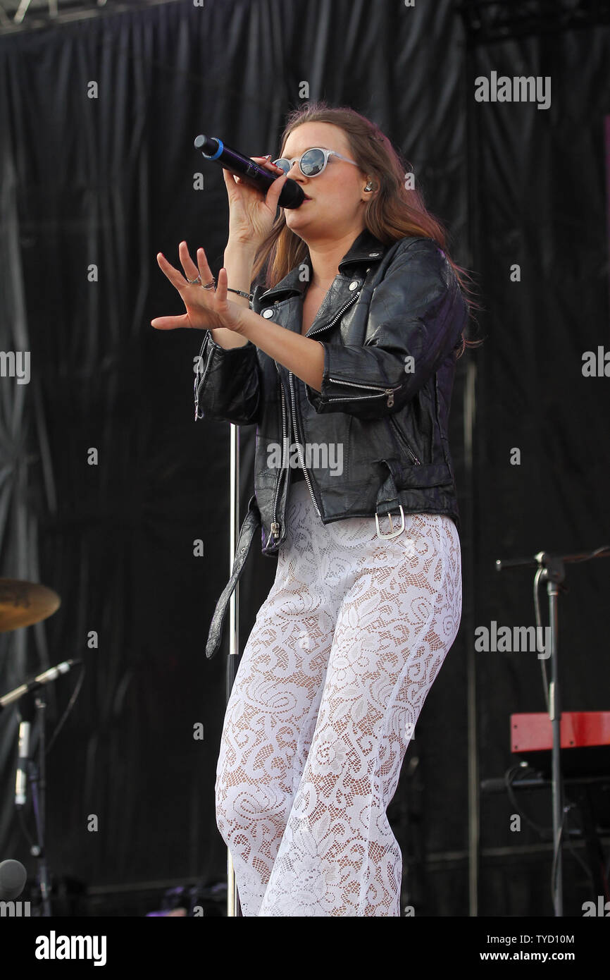 Swedish singer and songwriter Tove Lo performs during the 30th bi ...