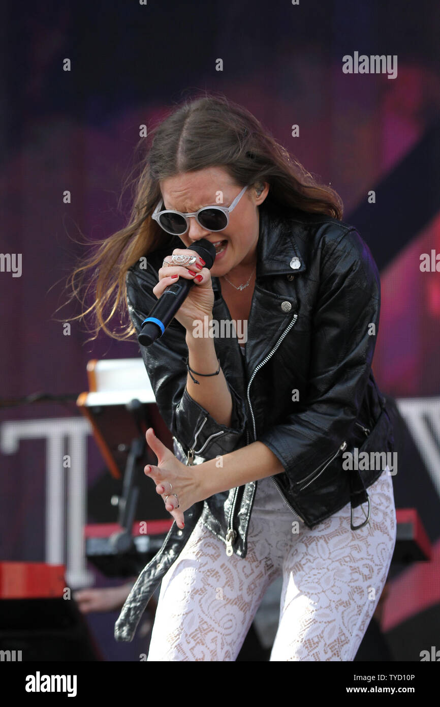 Swedish singer and songwriter Tove Lo performs during the 30th bi ...