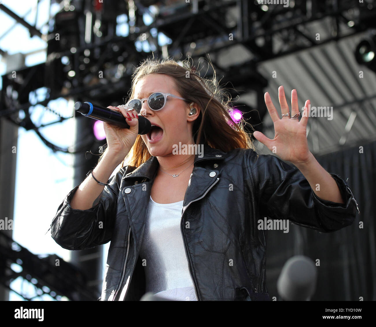 Swedish singer and songwriter Tove Lo performs during the 30th bi ...