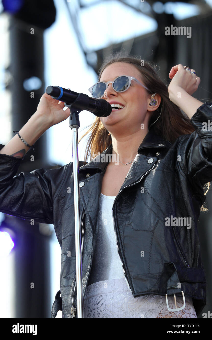 Swedish singer and songwriter Tove Lo performs during the 30th bi ...