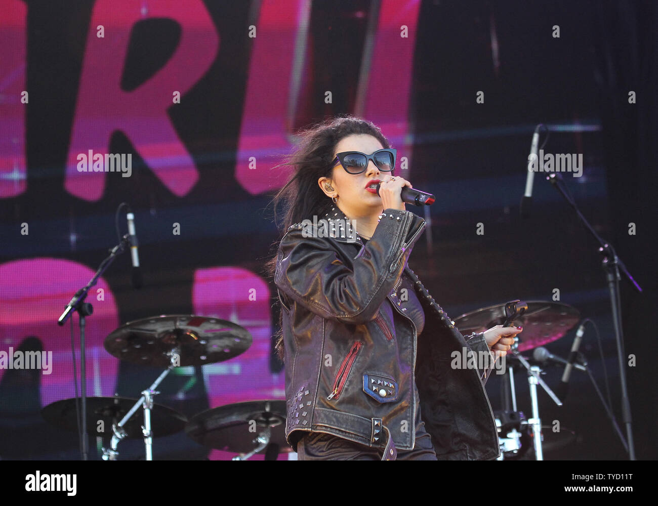 British singer Charli XCX performs during the 30th bi-annual Rock in ...