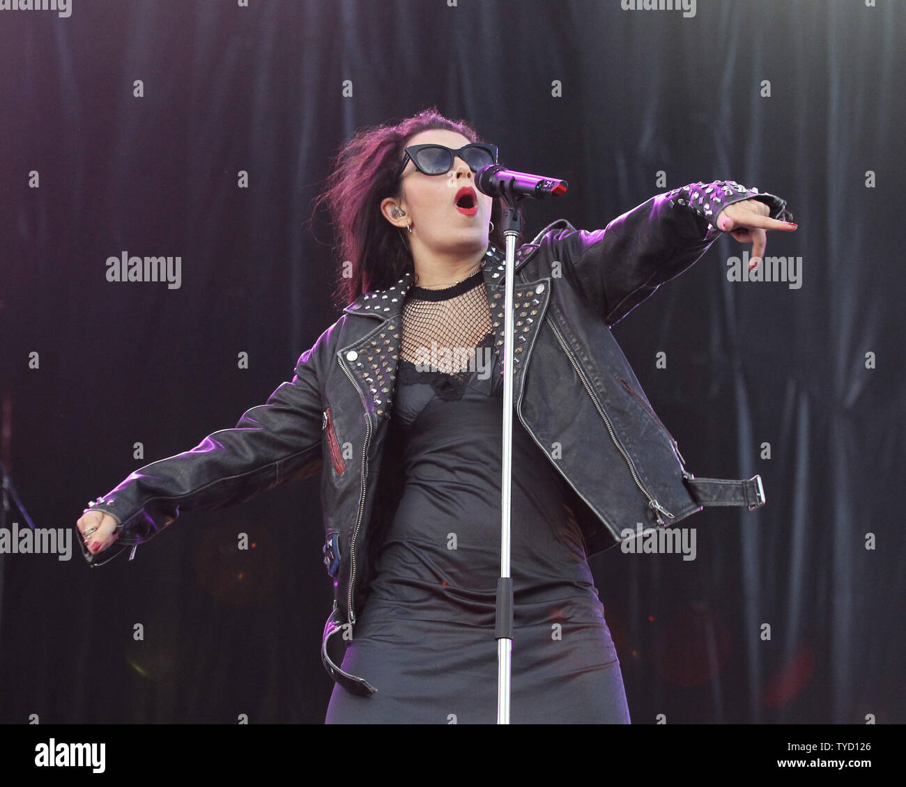 British singer Charli XCX performs during the 30th bi-annual Rock in ...