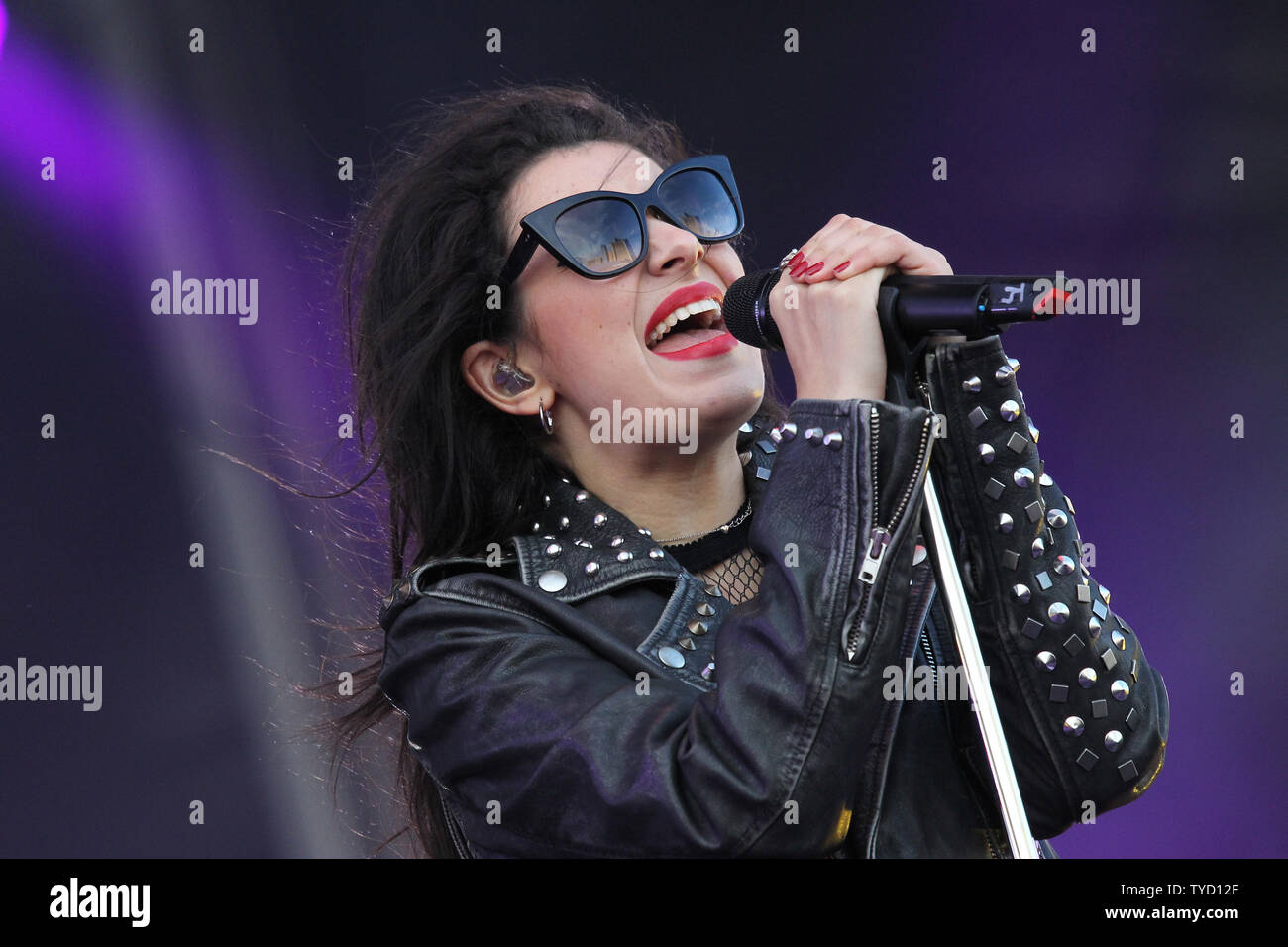 British singer Charli XCX performs during the 30th bi-annual Rock in ...